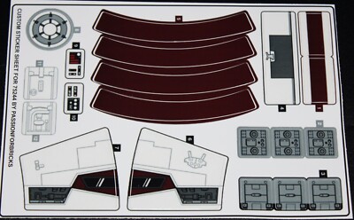 Custom Aufkleber für 75244 Replacement Sticker Sheet | eBay