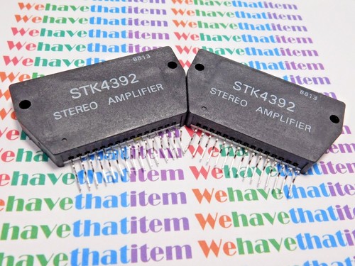 STK4392 / STEREO AMPLIFIER IC / SIP / 2 PIECES (qzty) | eBay