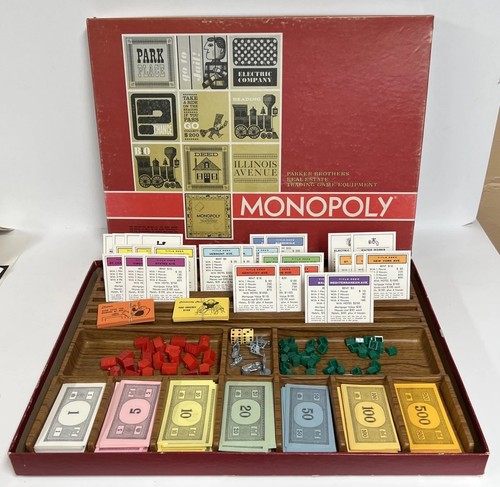 Monopoly Vintage Board Game 1964 Parker Brothers | eBay