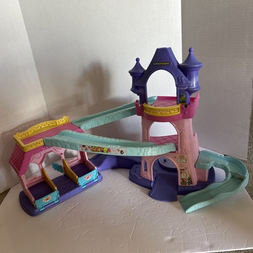 FISHER PRICE Little People Disney Princess Klip Klop Castle Stable | eBay
