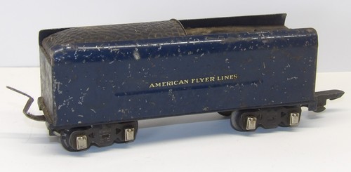 Vintage American Flyer tender for 350 Royal Blue engine - for parts ...