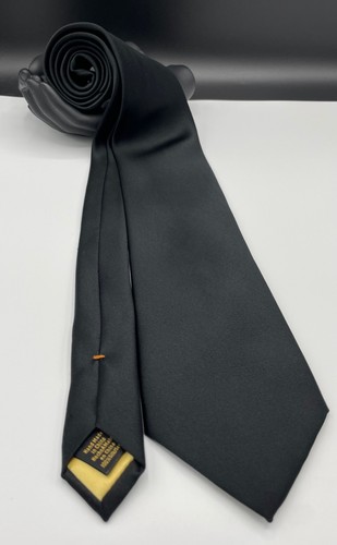 DONALD J. TRUMP Signature Collection Men's 100% Silk Tie ~ Black ...