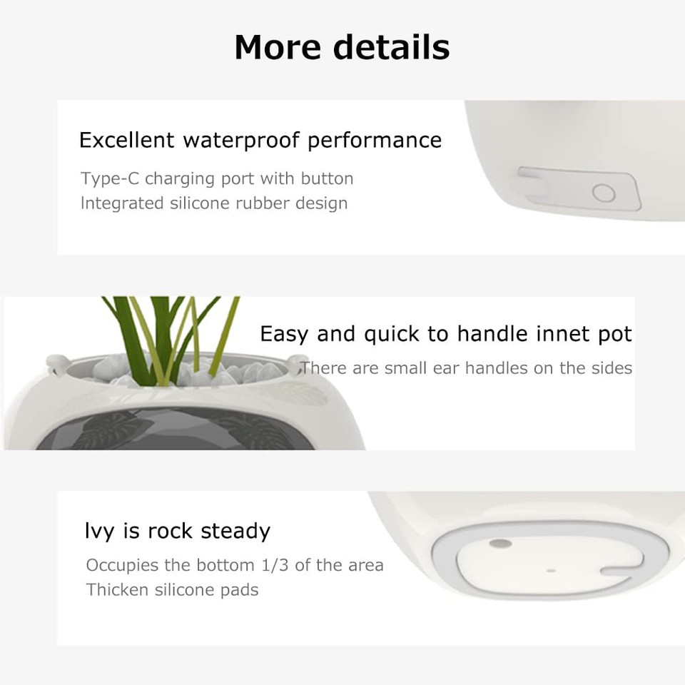 Intelligent Flower Pot, Electronic Bud, Maintenance Plant Assistant, Fun Inte... 880370931155| eBay