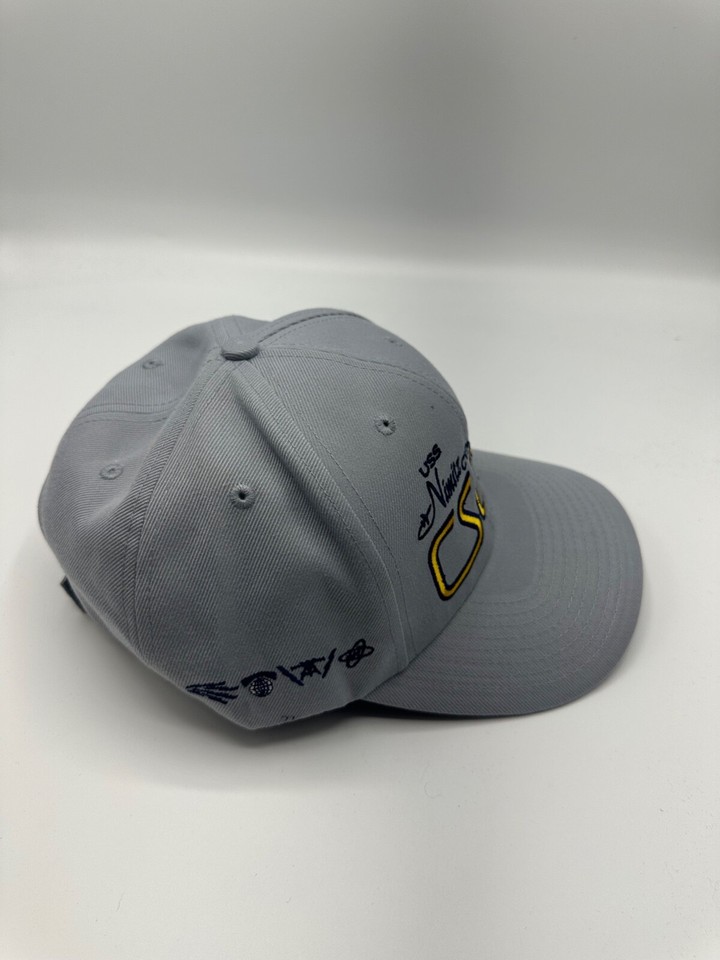 USS Nimitz CVN 68 CSOOW Logo The Corps Light Gray Baseball Cap Hat One ...