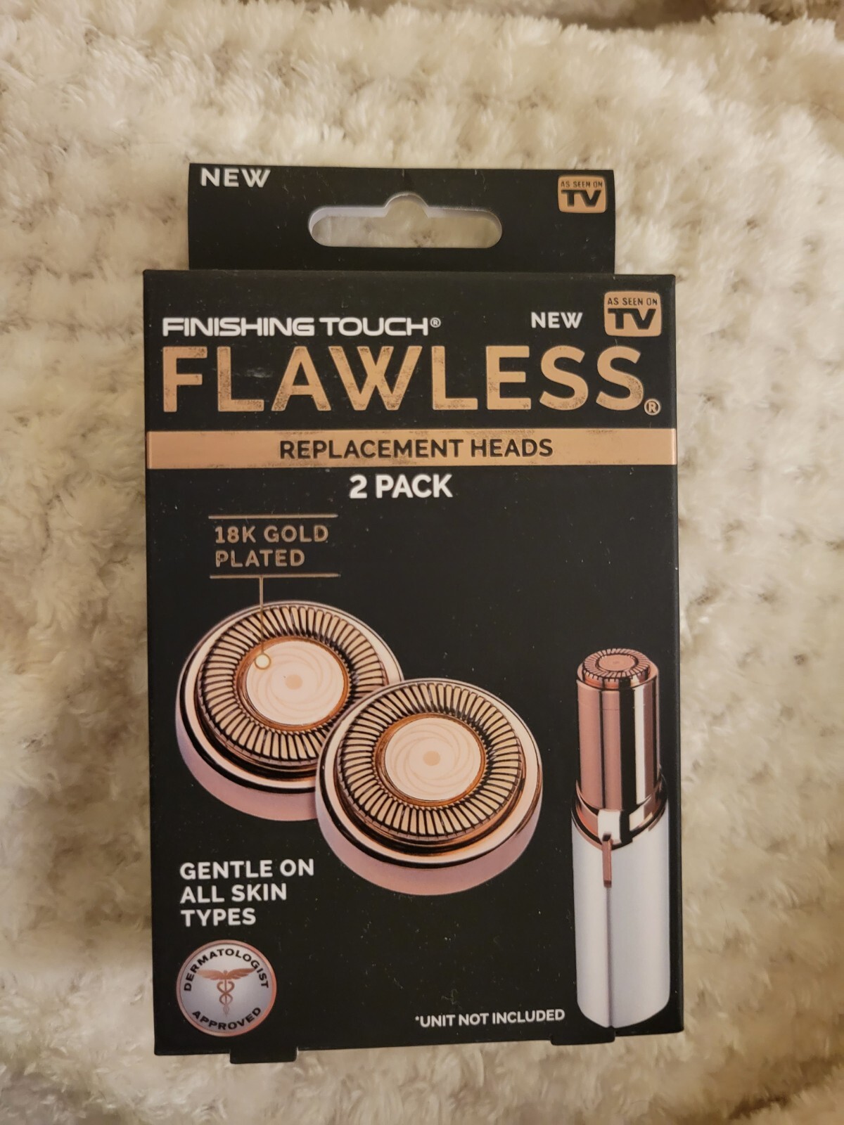 Finishing Touch Flawless, Replacement Heads for Original Facial Hair ...