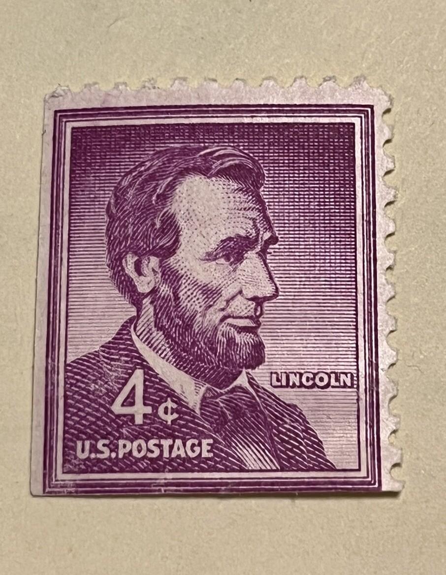 Most Valuable Lincoln 4 Cent Stamp Value