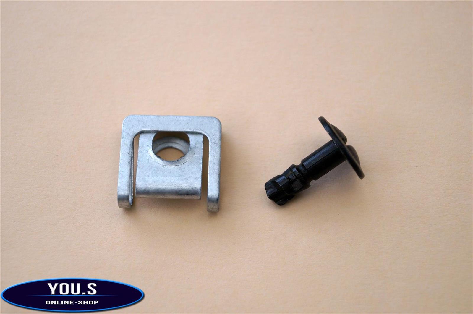 1 Set Retaining Clip Protection Screws Clips for VW 8D0805121B - NEW | eBay