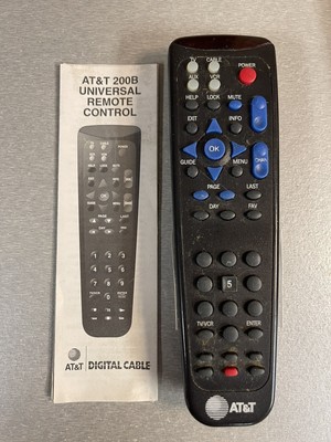 TCI 200B Remote Control UA068 AT&T 200B U084 4552 200C B28 UA030 | eBay