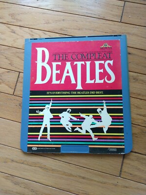 The Complete Beatles CED Video Disc Un Tested As Shown | eBay
