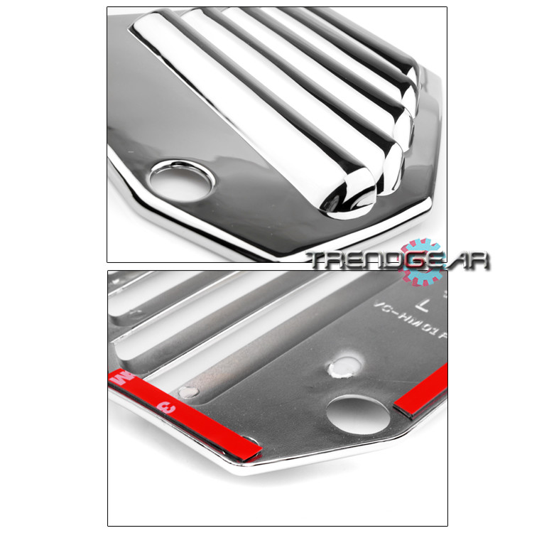 2003-2009 HUMMER H2 SIDE VENT COVERS CHROME FRONT HOOD INTAKE BEZEL SUT ...