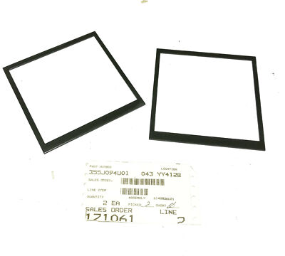 Fischer & Porter Black Mounting Collar Bezel 355J094U01 [Lot of 2] NOS ...