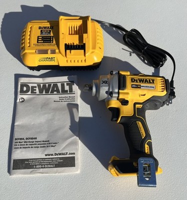 DeWalt DCF894 20V MAX XR 1/2" Drive Cordless Impact Wrench w/ Fast ...