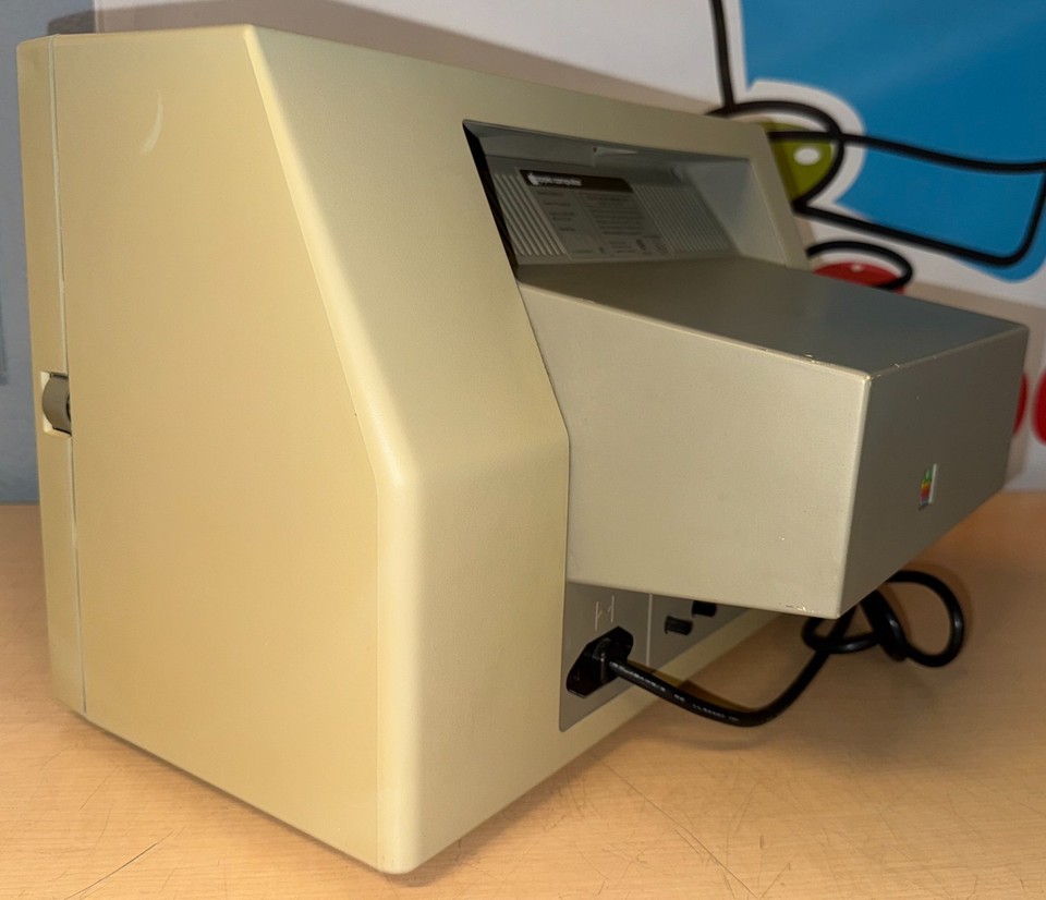 1983 Apple II IIe II+ Plus III Green CRT Computer Monochrome Monitor ...