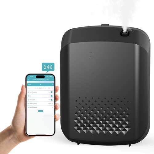 Waterless Essential Oil Diffuser, Smart Scent Air Machine for Home ...