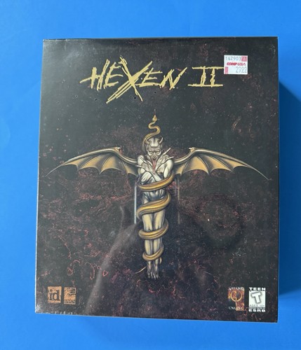 Hexen II 2 PC Big Box Game 1997 - CD-ROM -Activision- Complete NEW ...