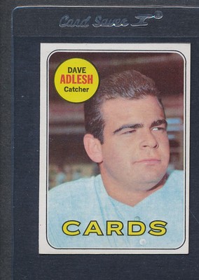 1969 Topps #341 Dave Adlesh Cardinals EX *459 | eBay