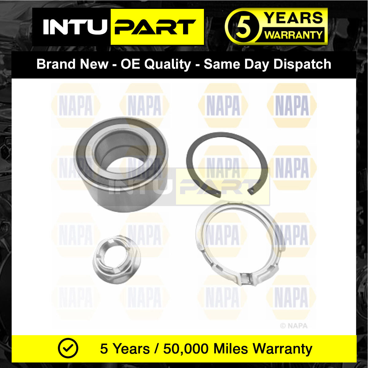 Fits Renault Scenic Megane Captur IntuPart Front Wheel Bearing Kit ...
