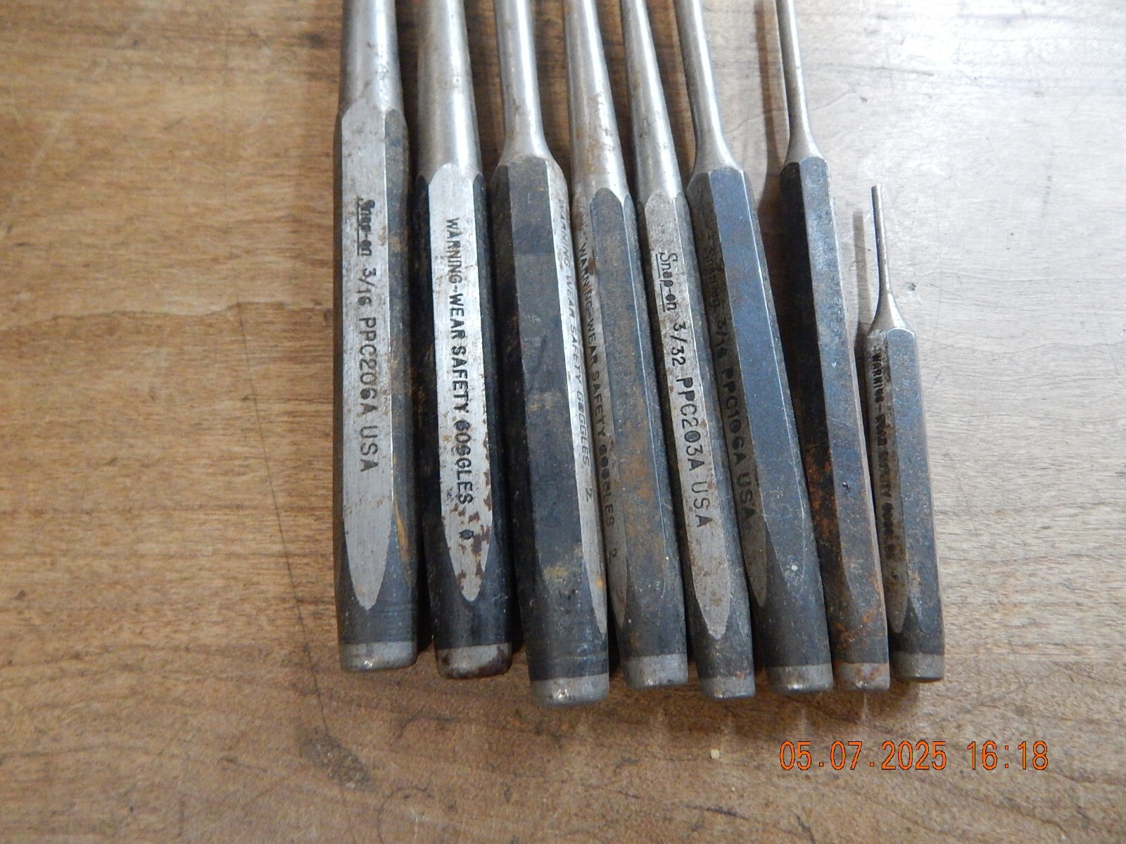 Snap On Tools Starter Punch LOT of 8 | eBay