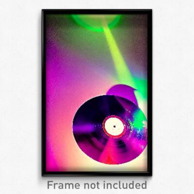 Pixel Art Poster - Realistic Vinyl (8 Bit Psychedelic Trippy Video Game ...