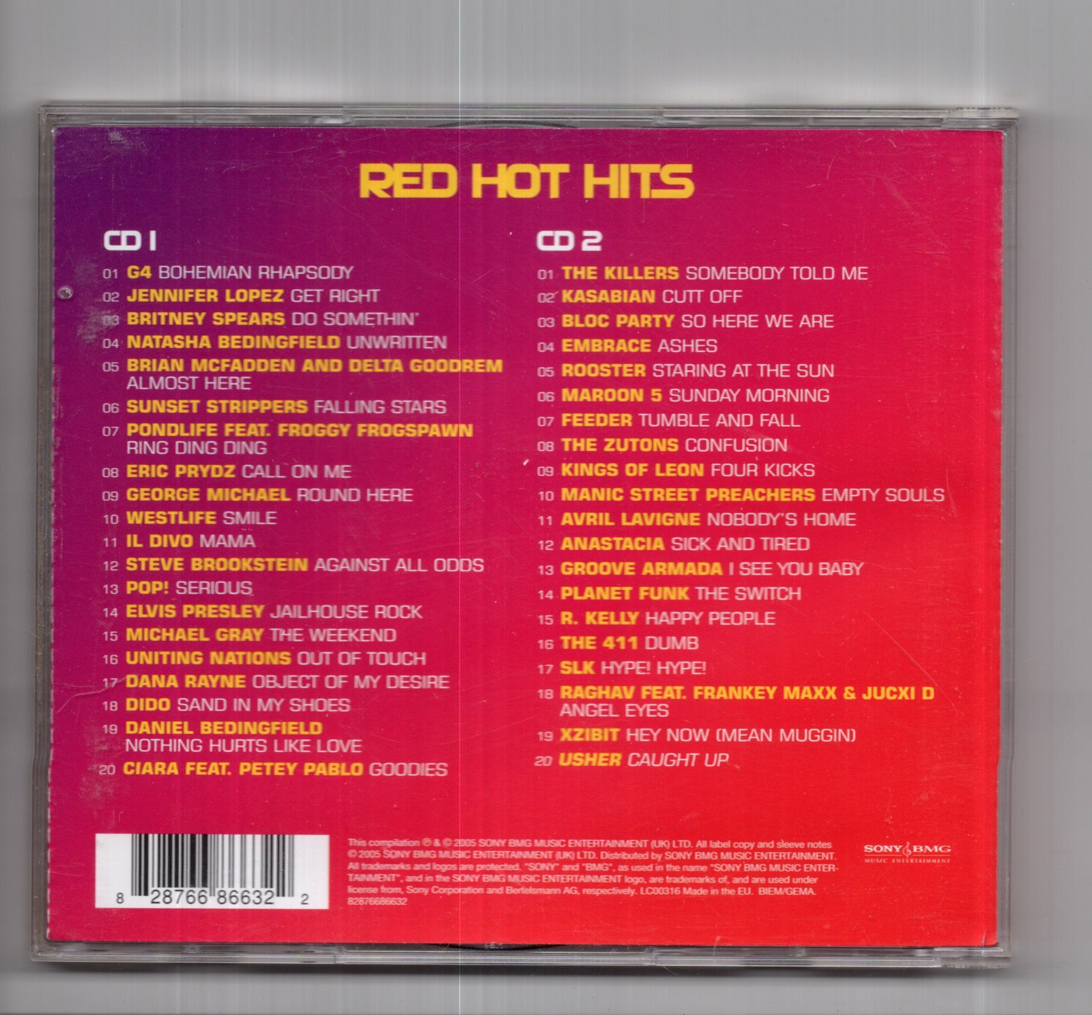 Red Hot Hits by Various Artists (CD, 2005) for sale online | eBay