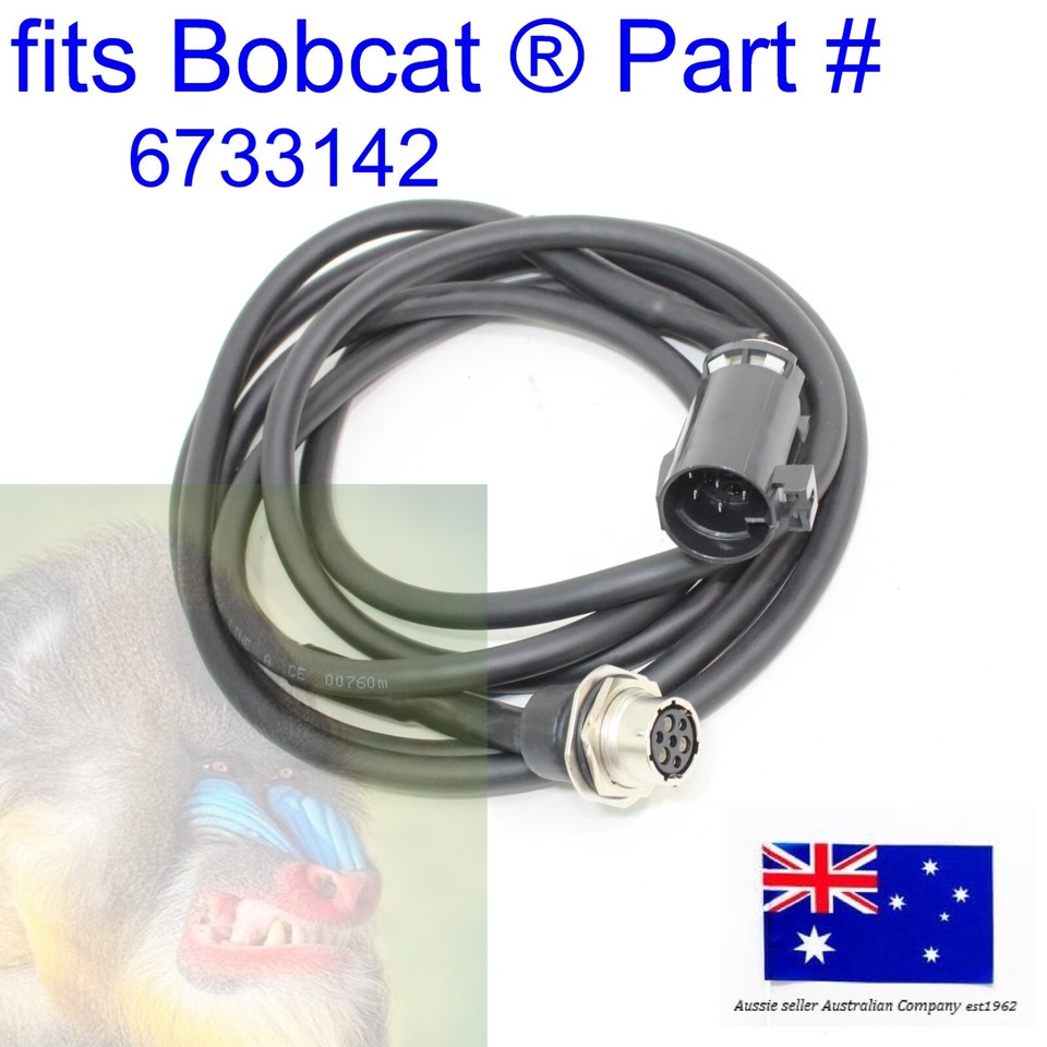 fits Bobcat 7 Pin Connector ACD Input Wiring Harness 6733142 T190 T200 ...