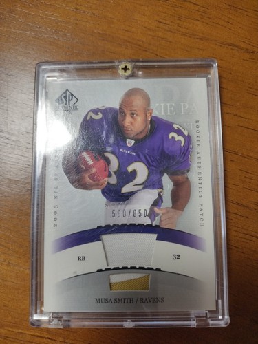 2003 MUSA SMITH #256 SP Authentic Patch ROOKIE #560/850 | eBay