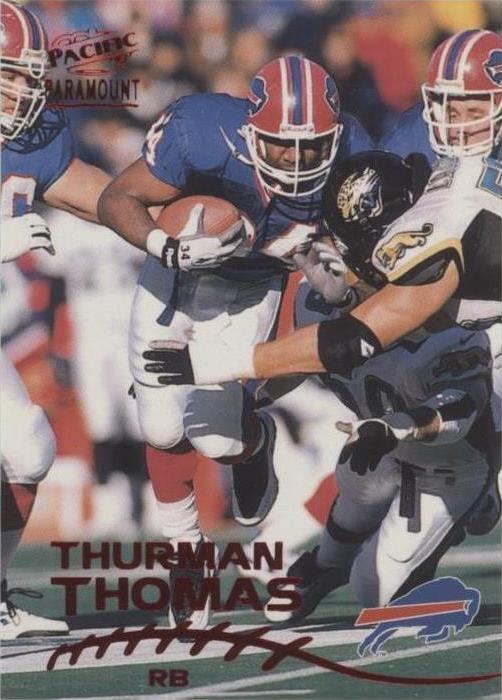 1998 Pacific Paramount - Thurman Thomas #32 Red for sale online | eBay