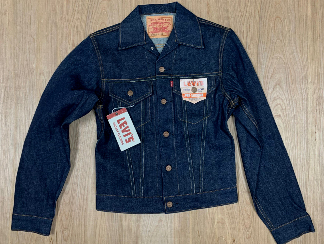 Levis Vintage Clothing LVC Denim Jacket 1967 Type 111… - Gem