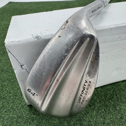 Affinity Pro Series Men's Lob Wedge Golf Nickel Stainless Steel Club 64 ...