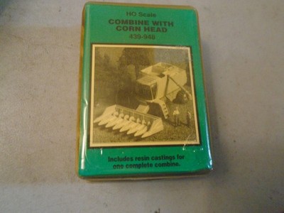 magnuson models ho scale combine with corn head 439-948 mint in package ...