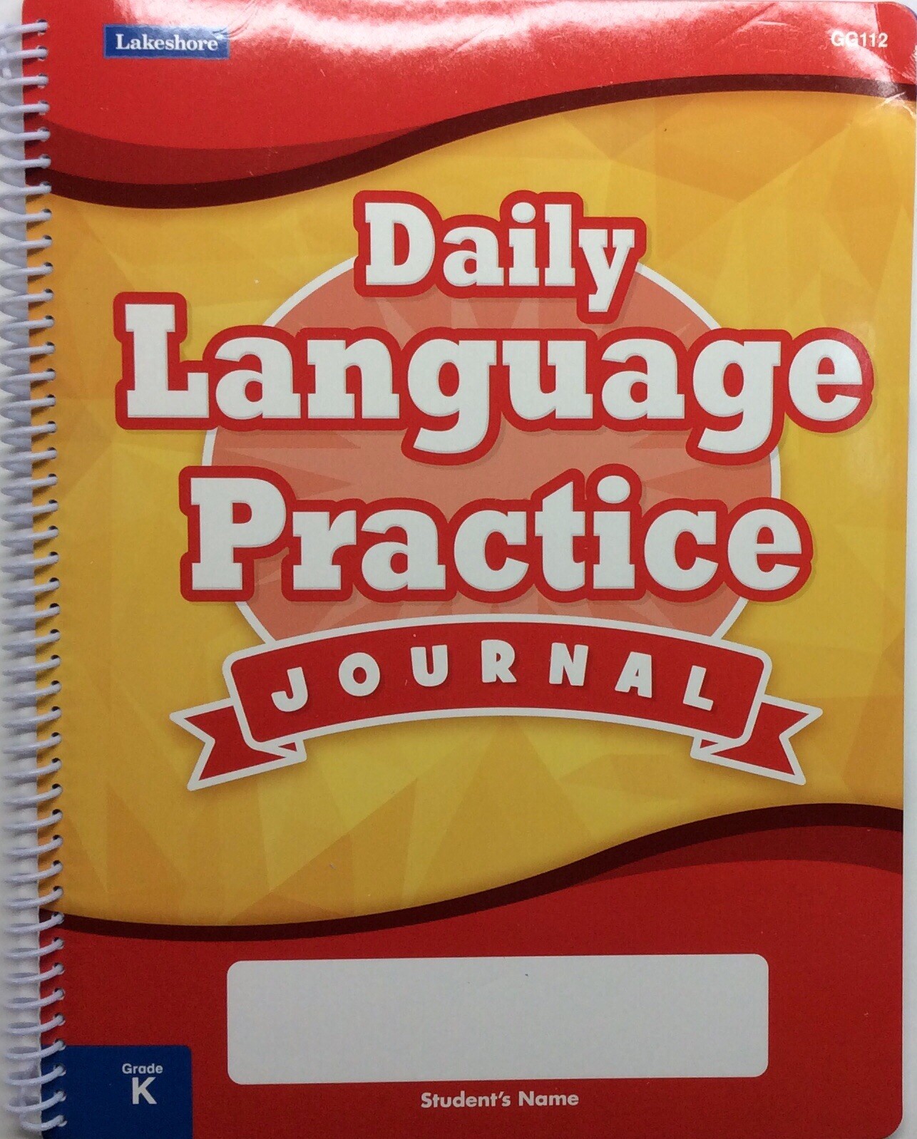 Lakeshore Daily Language Practice Journal - Kindergarten 1 Book | eBay