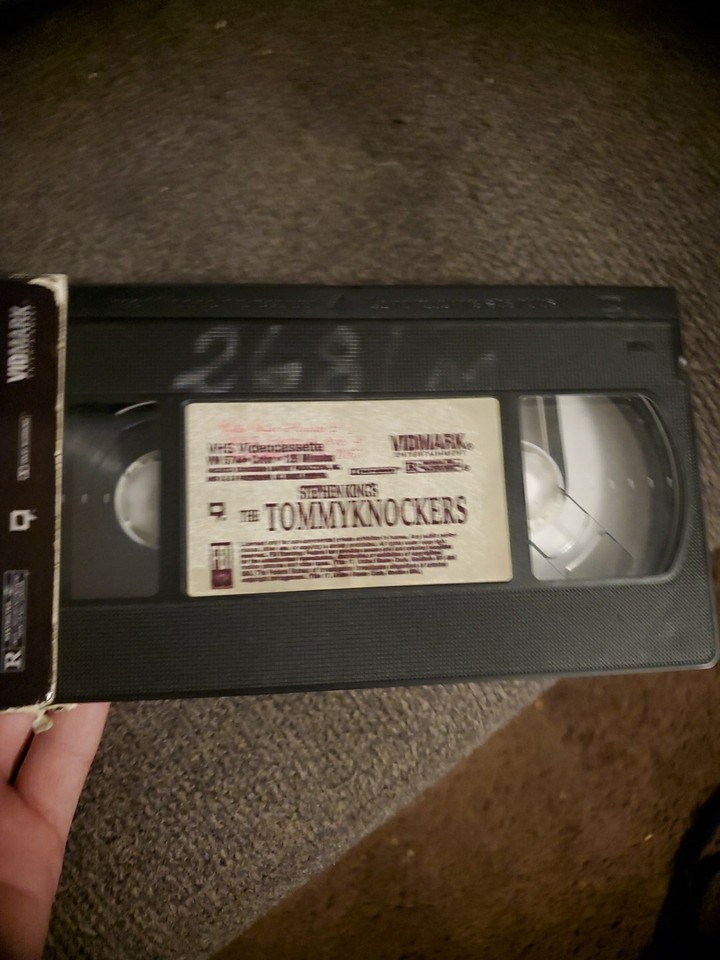 The Tommyknockers (1993) VHS, Vidmark Entertainment, `CULT HORROR SCIFI ...