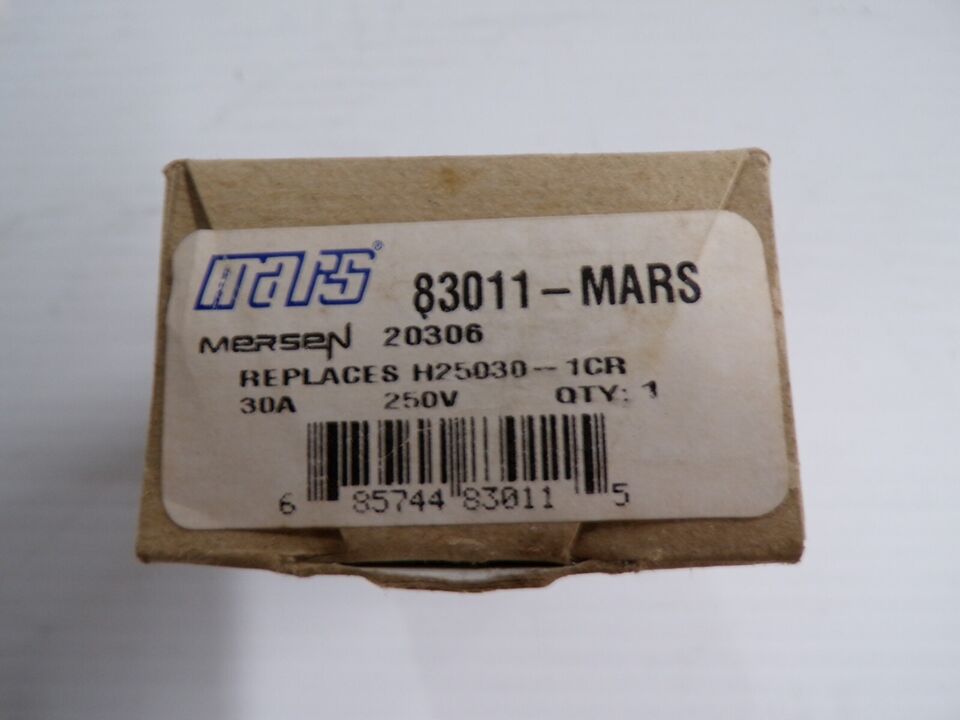 83011-MARS MOTORS & ARMATURES FUSE BLOCK 1P 30A 250V | eBay