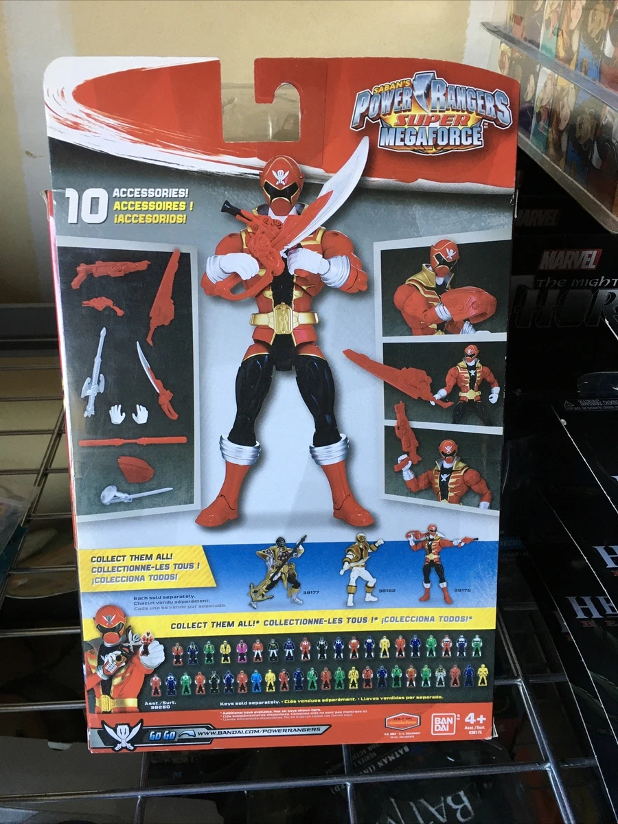 Power Rangers Super Megaforce Red Ranger Toy