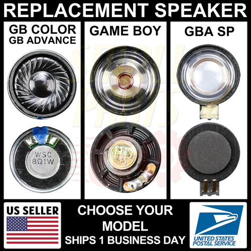 Replacement Speaker For Nintendo Game Boy/Color/Advance/SP/GBC/GBA/SP ...