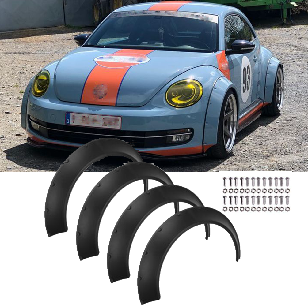 Fender Flares Extra Wide Body Kit Wheel Arches For Volkswagen VW Beetle ...