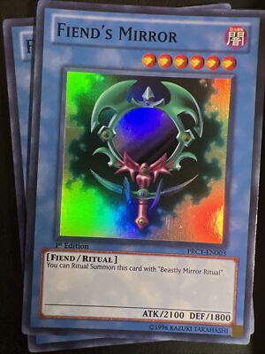 Yu-Gi-Oh! TCG Fiend's Mirror 2012 Premium Tin PRC1-EN003 1st Edition ...