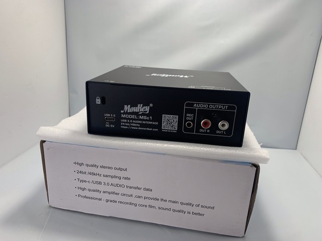 Moukey Msc1 USB 3.0 Audio Interface Microphone Preamps for sale online ...