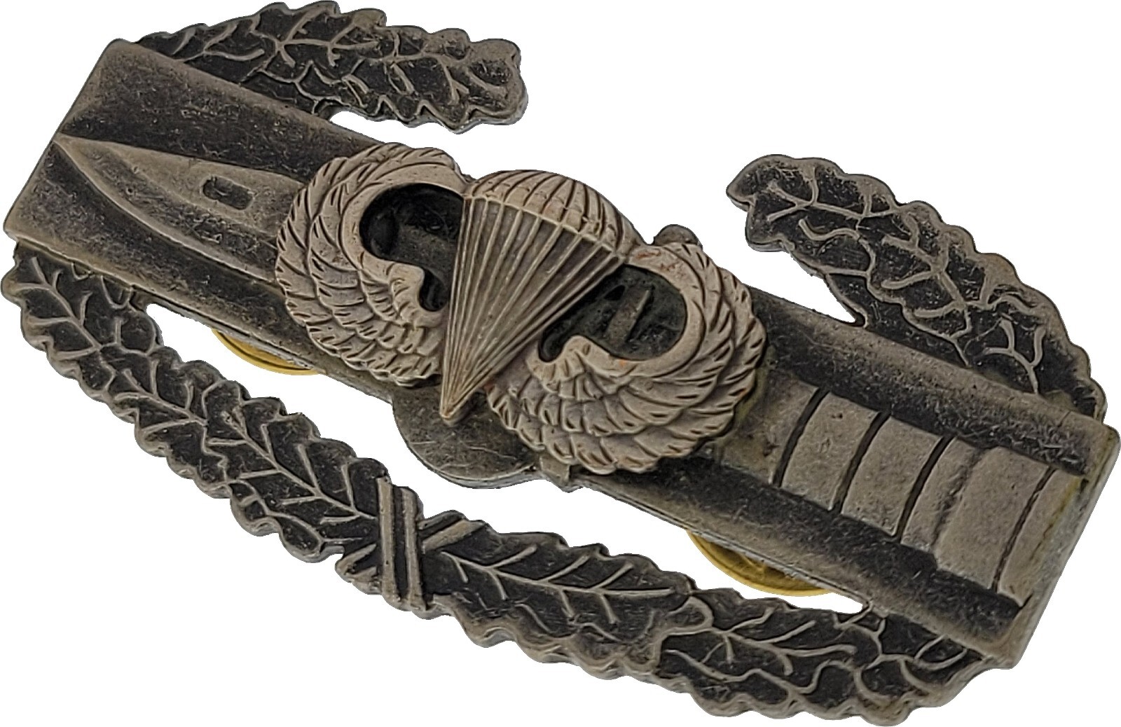 Airborne Combat Action Badge US Army Jump Wing CAB Military Pin Lapel ...