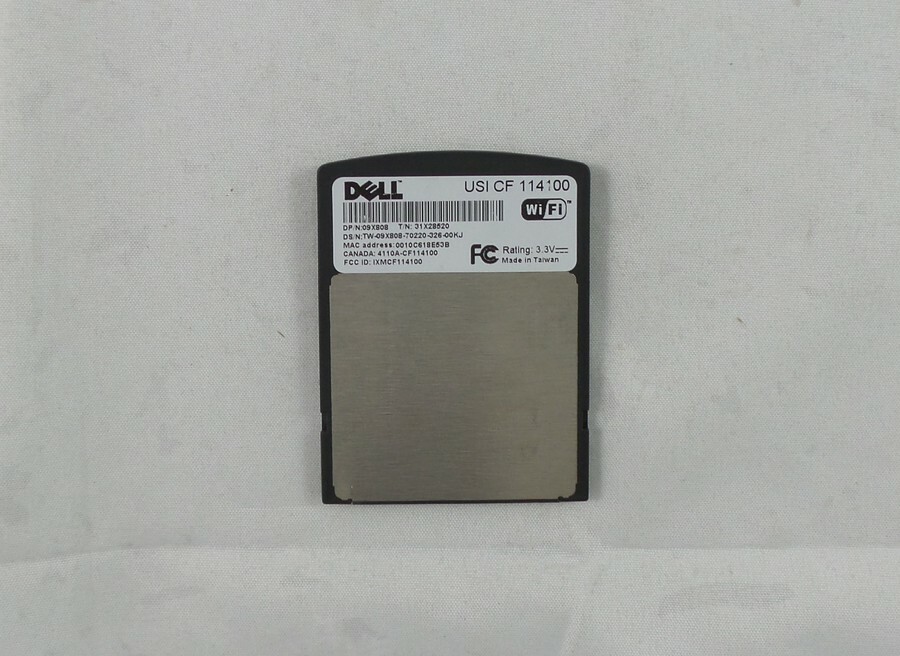 Dell TrueMobile 1180 WLAN 2.4GHz CompactFlash (9X808) - for sale online ...