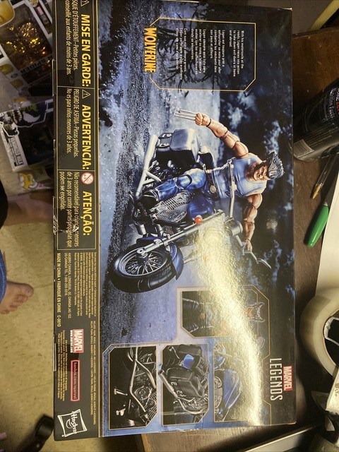 Marvel Legends Series Xmen Wolverine With Motorcycle Hasbro 2017 for ...