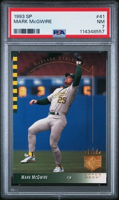 1993 SP #41 MARK MCGWIRE PSA 7 | eBay