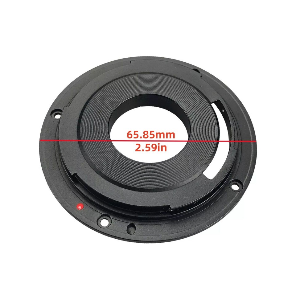 Camera Bayonet Mount EFS To EF Adapter Ring For Canon EF-S 18-55mm IS ...