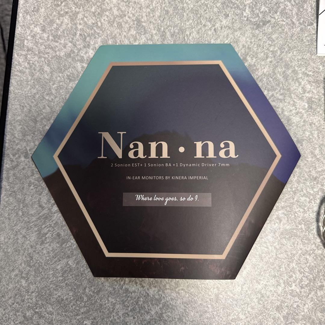 KINERA IMPERIAL NANNA 2.0 TRIBRID UNIVERSAL in Ear Monitor 1DD 2BA 1EST ...