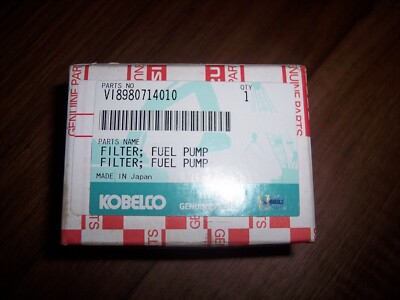 Isuzu Fuel Pump Filter System VI 8-98071401-0 8980714010 Kobelco E1 | eBay