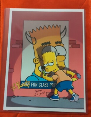 The Simpsons Masterpiece Gallery W/ Protective Plastic El Barto ...