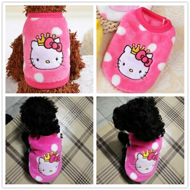 9x Dog Outfit Hoodie Tiny Puppy Clothes Cat PJ's for Teacup Yorkie Size ...