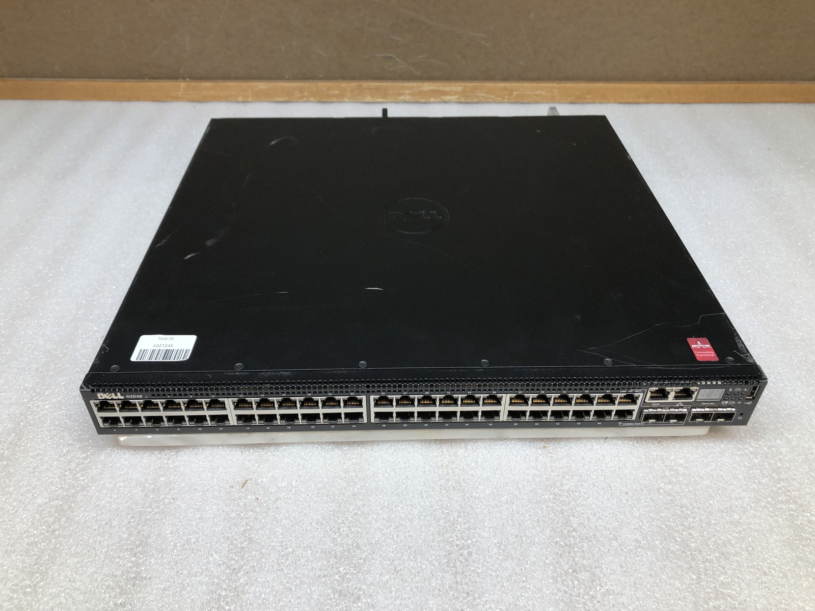 Dell N3048 E07002 Gigabyte 48-Port 4-SFP Ethernet Network Switch | eBay