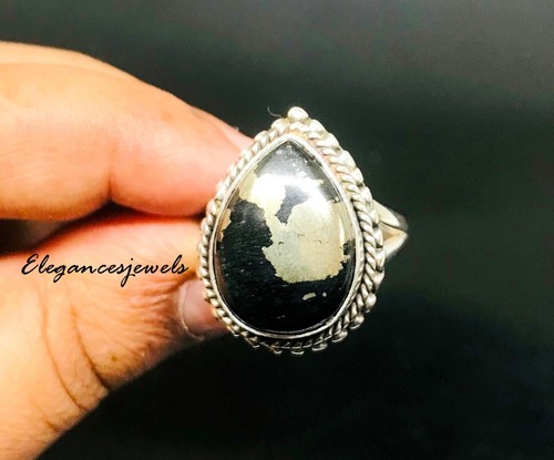 Gold Apache Ring Gemstone 925 Sterling Silver Handmade Jewelry Ring All ...