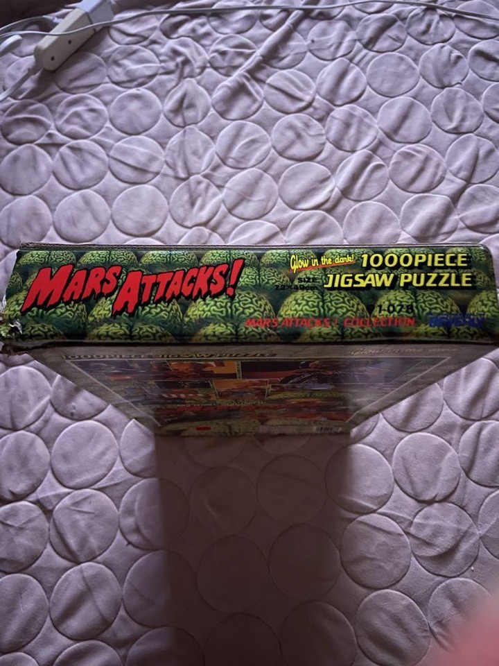 Jigsaw Puzzle Dead Stock Item Mars Attack 1996 Unopened Rare 1000pcs ...